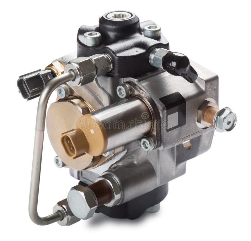 Fuel injection pump stock image. Image of turbo, metal - 97408063