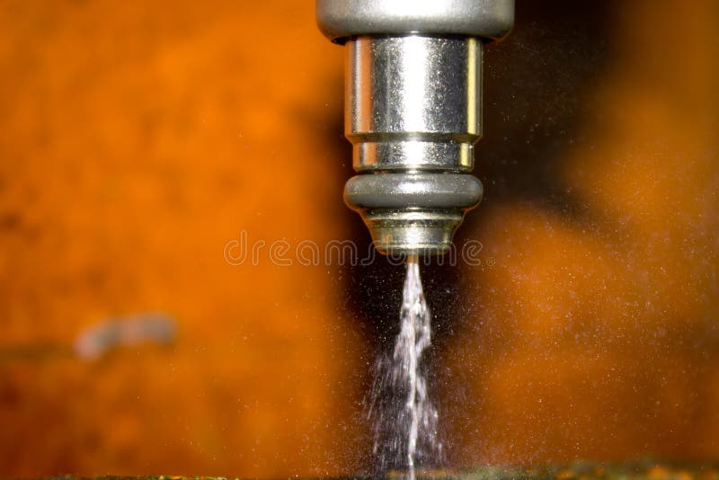 Fuel injector in action stock image. Image of fuel, vehicle - 129670397