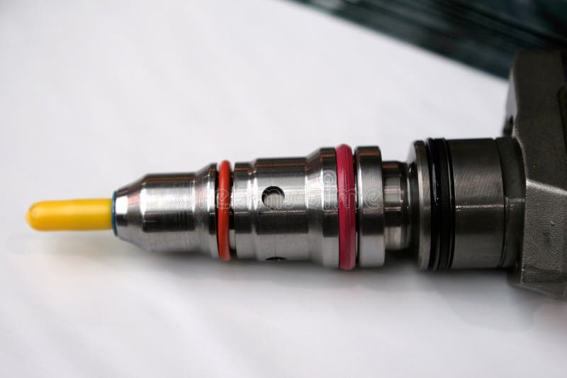 Fuel injector body stock photo. Image of engine, machined - 8801738