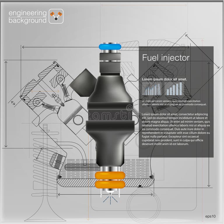 Fuel Injector Vector Stock Illustrations – 68 Fuel Injector Vector ...