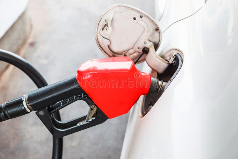 Fuel Nozzle Pump Gasoline Machine Stock Photo - Image of frame ...