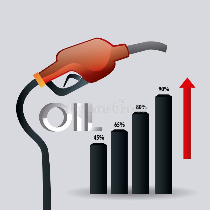 Fuel prices economy design stock vector. Illustration of fuel - 60912143