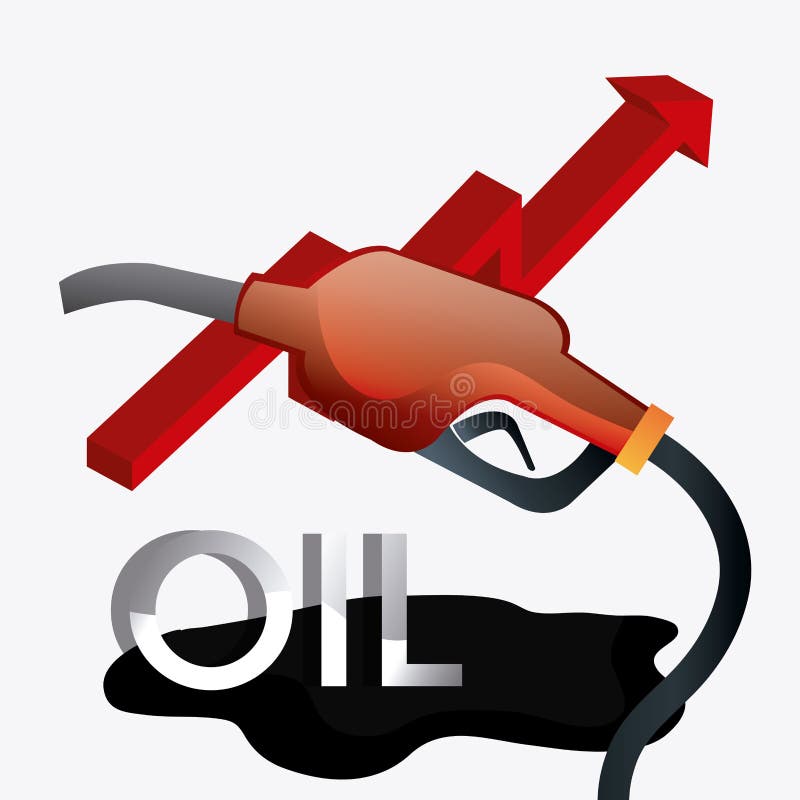 Fuel prices economy design stock vector. Illustration of arrow - 60917622