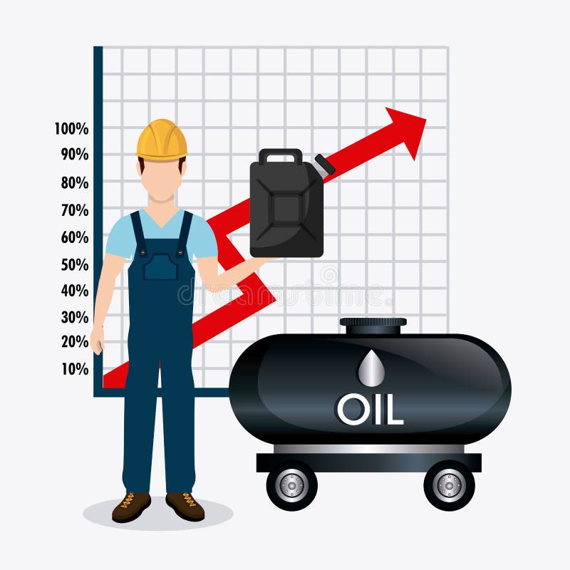Fuel prices economy design stock vector. Illustration of industry ...