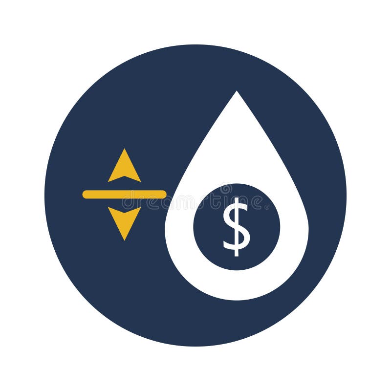 Fuel Prices Flat Vector Icon Which Can Easily Modify or Edit Stock ...