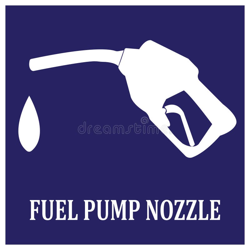 Fuel Pump Nozzle Icon Vector Design Stock Vector - Illustration of ...