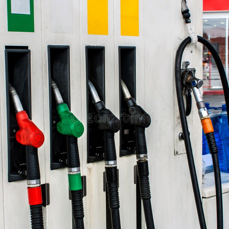 Fuel pumps stock image. Image of fuel, yellow, storage - 28969871