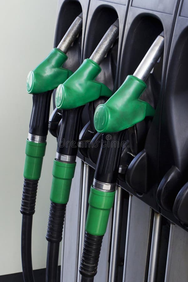 The fuel pumps stock photo. Image of refinery, business - 74994058