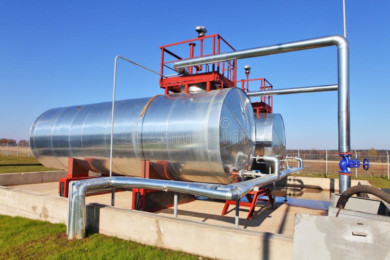 Fuel storage cistern stock photo. Image of chemical, industry - 17482376