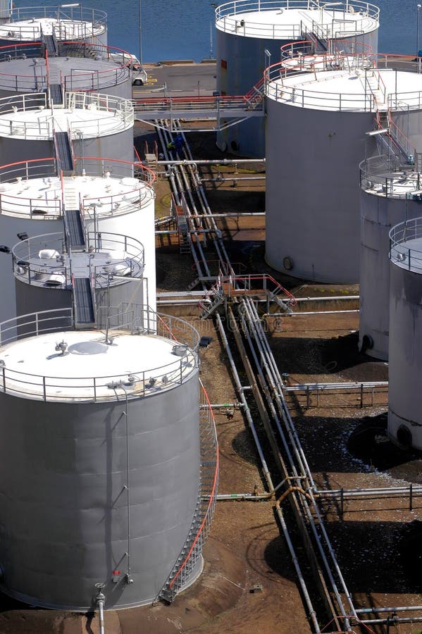 Fuel storage tanks stock photo. Image of safety, derv - 2491028