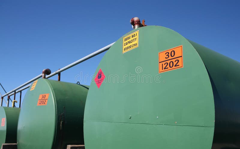 Fuel Storage Tanks stock photo. Image of liquid, tank - 3054902