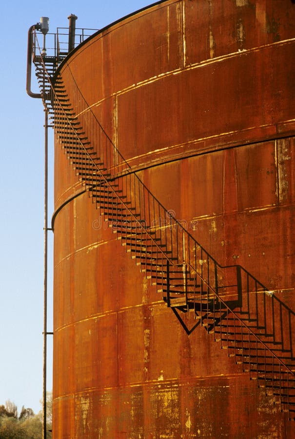 Fuel storage tank stock image. Image of gasoline, petroleum - 50651677