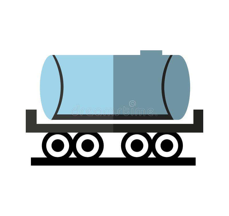 Fuel tank isolated icon stock vector. Illustration of tank - 81497058