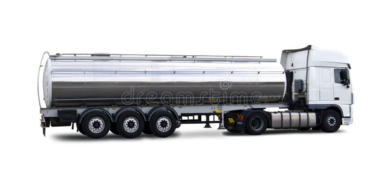 Fuel tanker truck stock photo. Image of trailer, semi - 150251336