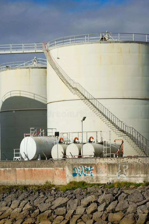 Fuel tanks stock image. Image of outdoors, clear, diesel - 11469603