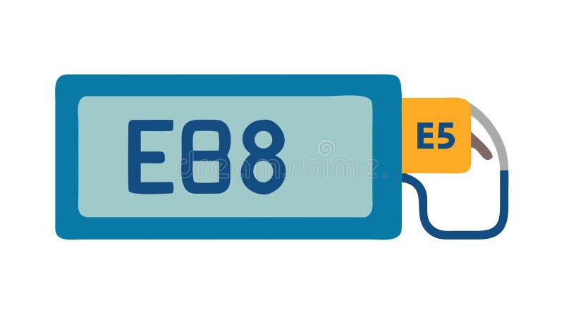 Fuel Type E88 E5 Ethanol Blend Sign, Vector Design Generative AI Stock ...