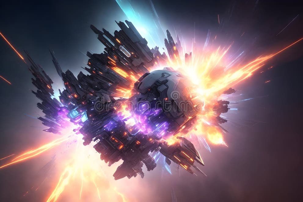 Explosive Transparency Elements. Elevate Your Sci-fi-themed Projects ...