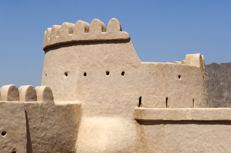 Fortaleza De Bithnah En Fudjairah United Arab Emirates Imagen de ...