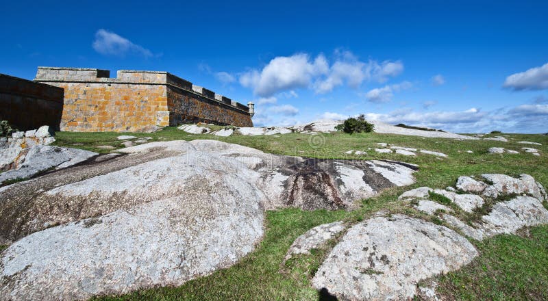 Fuerte De Santa Teresa. Uruguay Foto de archivo - Imagen de océano ...