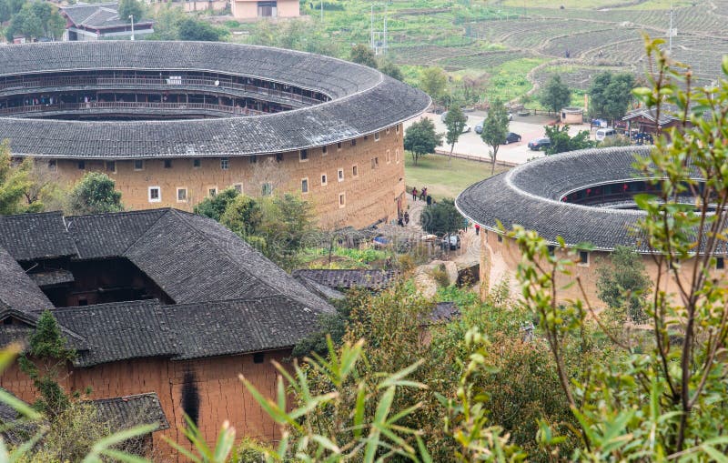 Fujian Tolou fotografia stock. Immagine di famoso, posto - 44036768