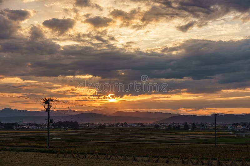 Fukushima Sightseeing Area in Japan Stock Image - Image of outdoor ...