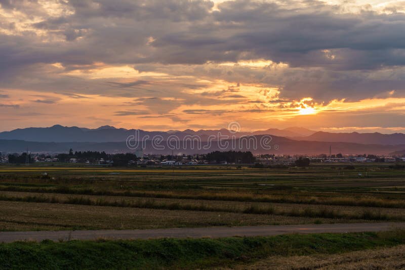 Fukushima Sightseeing Area in Japan Stock Image - Image of plants ...