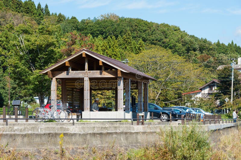 Fukushima Sightseeing Area in Japan Editorial Photo - Image of grass ...