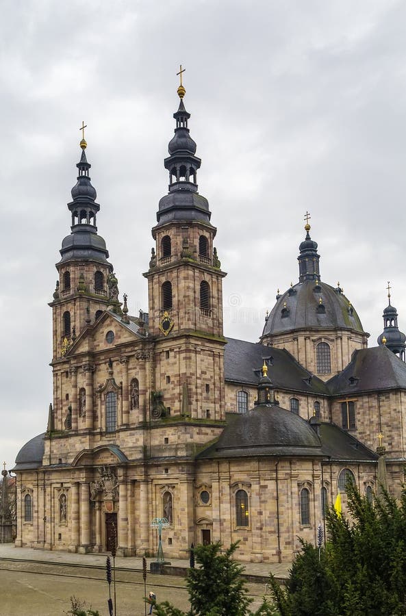 Fulda cathedral, Germany stock image. Image of landmark - 68869705