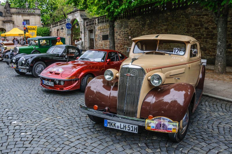 FULDA, GERMANY - MAI 2013: Retro Car on Mai 9, 2013 in Fulda, G ...