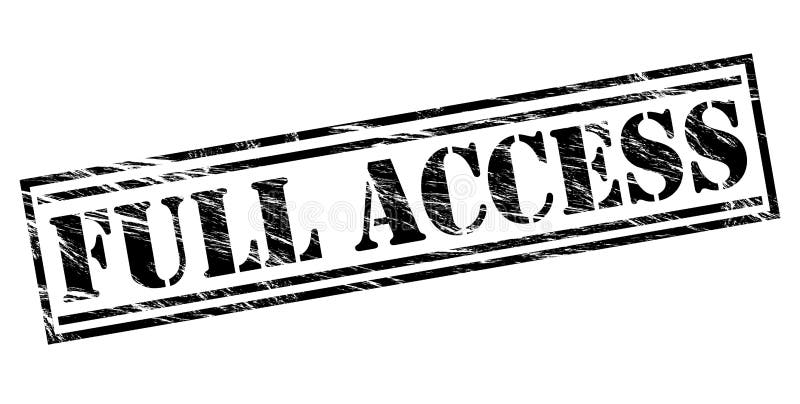 Access Black Icon Concept. Access Flat Vector Symbol, Sign ...