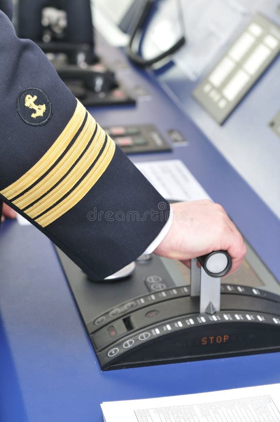 Full ahead ! stock photo. Image of cargo, occupation, master - 8954754