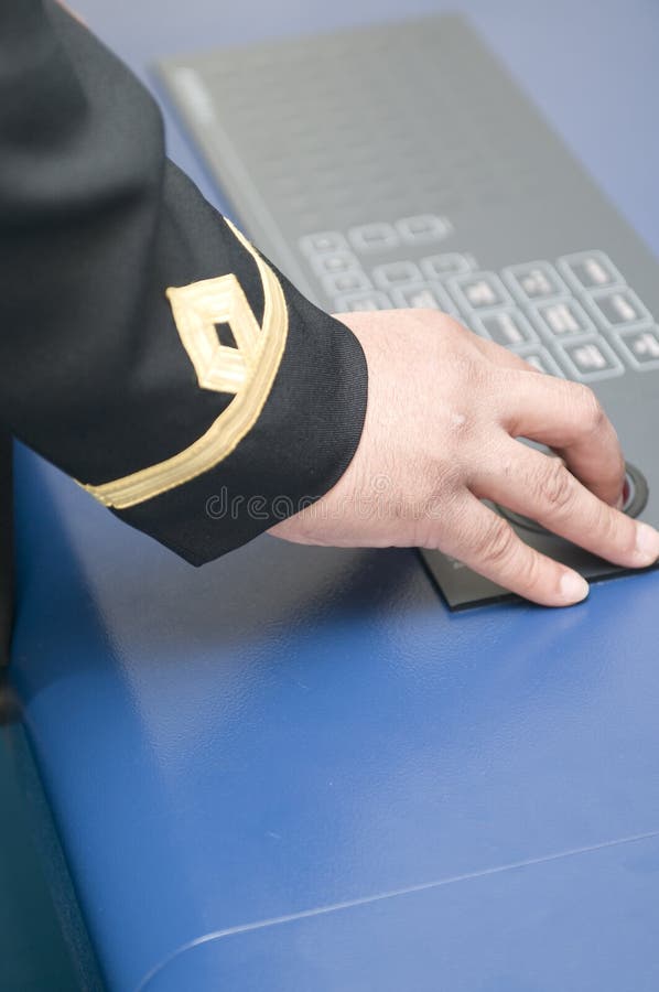 Full ahead ! stock photo. Image of cargo, occupation, master - 8954754