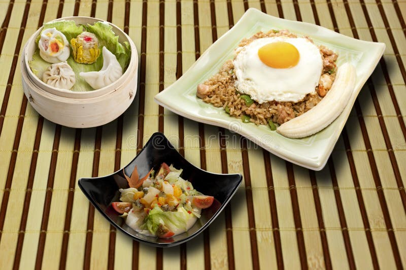 Full Asian menu stock image. Image of brunch, supper - 241520279