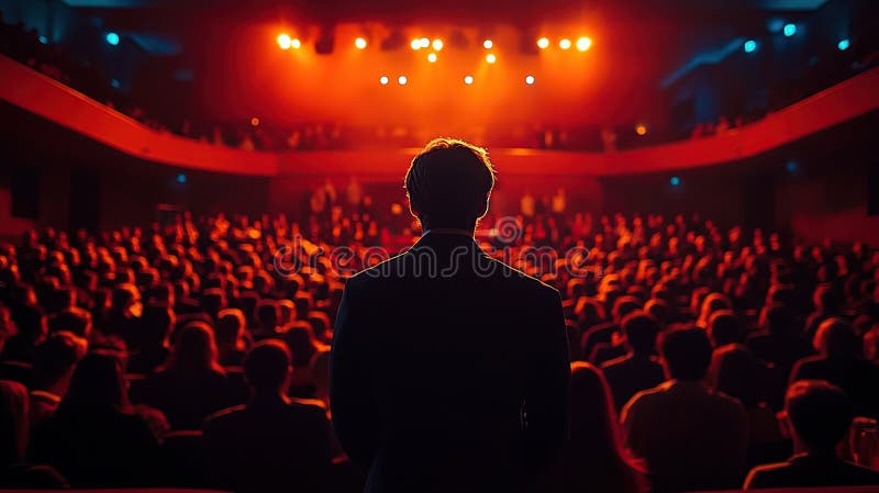 Full Auditorium Filled Audience Speaker Stage Stock Photos - Free ...