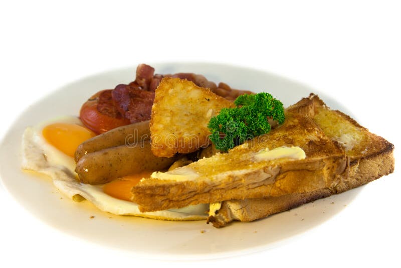 Full australian breakfast stock photo. Image of yolk - 11250988