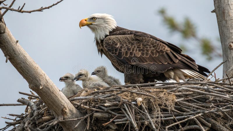 Full,Bald Eagle Image, Isolated Transparent Background Stock Image ...
