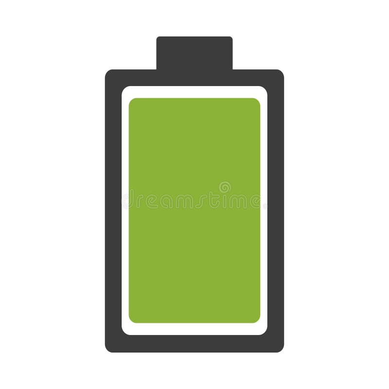 Full battery charge stock vector. Illustration of fast - 143332952