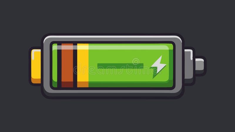 Full Battery Icon, Maximum Power Level Graphic Vector Design Generative ...