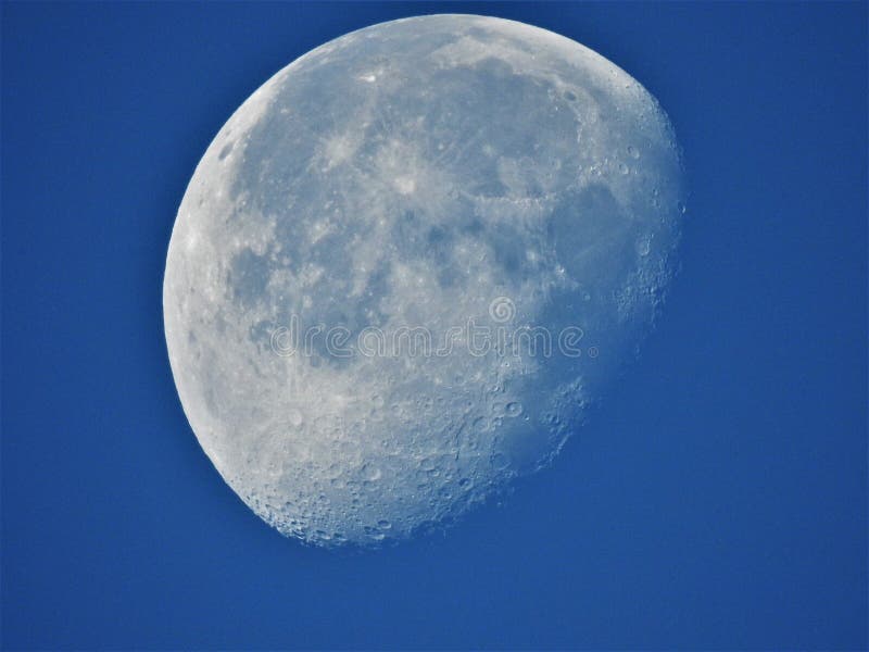 Full Blue Moon Set before Sunrise Stock Photo - Image of landscapes ...