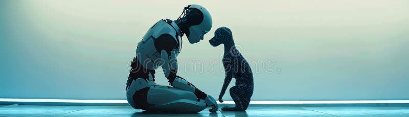 Full-body Android Pet Robot Entertaining with Tricks, Playful ...