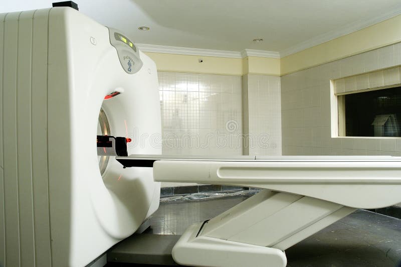 Full Body CT Scanner in Hospital Stock Photo - Image of hospital, full ...