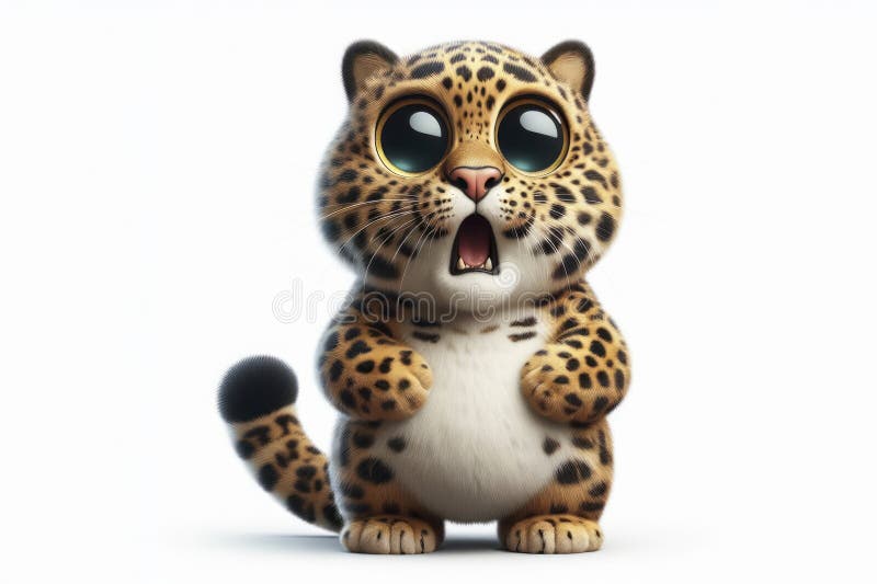 Surprised Leopard Stock Illustrations – 24 Surprised Leopard Stock ...