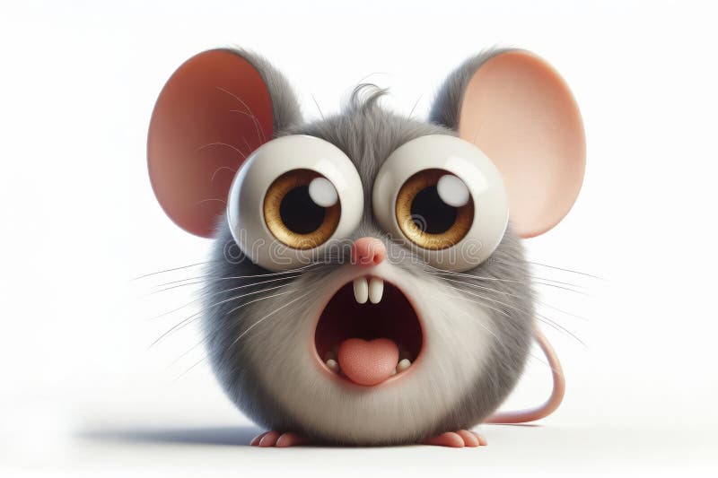 Surprised Mouse Stock Illustrations – 346 Surprised Mouse Stock ...