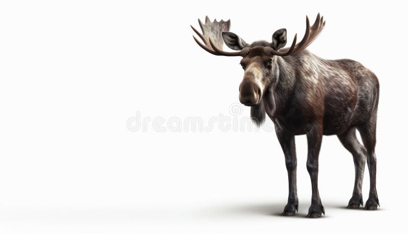 Majestic Moose: Hyper-Detailed and Beautifully Color-Coded in Unreal ...