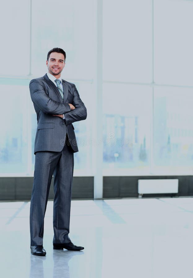 Full Body Portrait of Young Happy Smiling Cheerful Business Man. Stock ... Full Body Portrait of Young Happy Smiling Cheerful Business Man. Stock ...