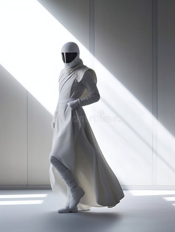 Full Body Shot Model in a Futuristic, Minimalist Wearing a Cutting Edge ... Full Body Shot Model in a Futuristic, Minimalist Wearing a Cutting Edge ...