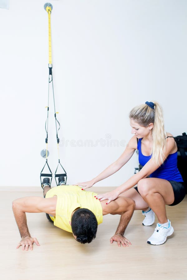 Full body workout stock photo. Image of personal, center - 76187936