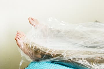 Full Body Wrap stock image. Image of comfort, parlor, health - 710387