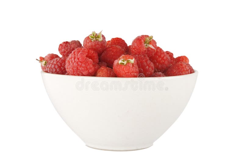 Raspberry Bowl stock image. Image of raspberry, blueberry - 1755837