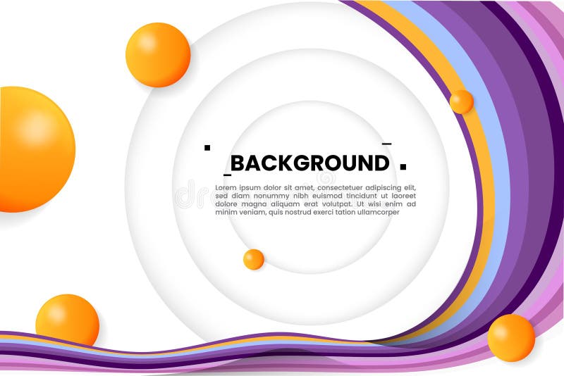 Full color background 3D stock vector. Illustration of design - 269120561
